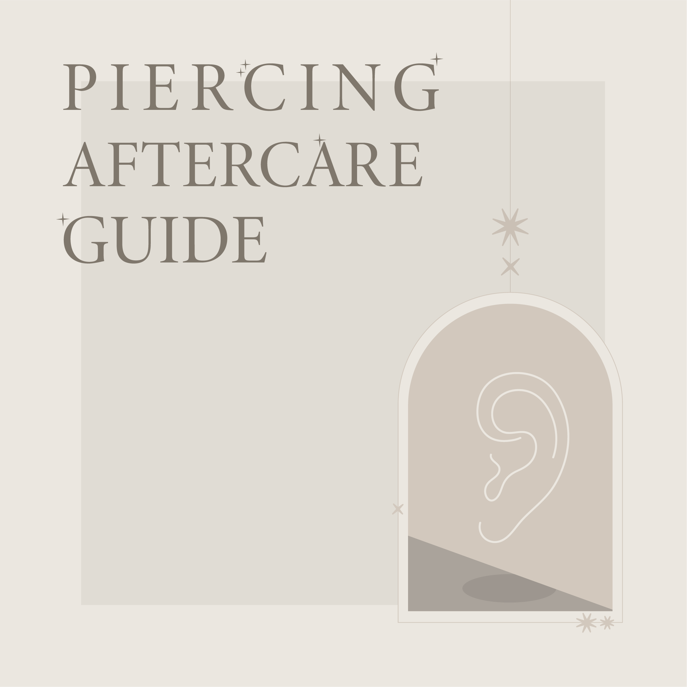 Care Guide after Piercing – Minimore Jewels
