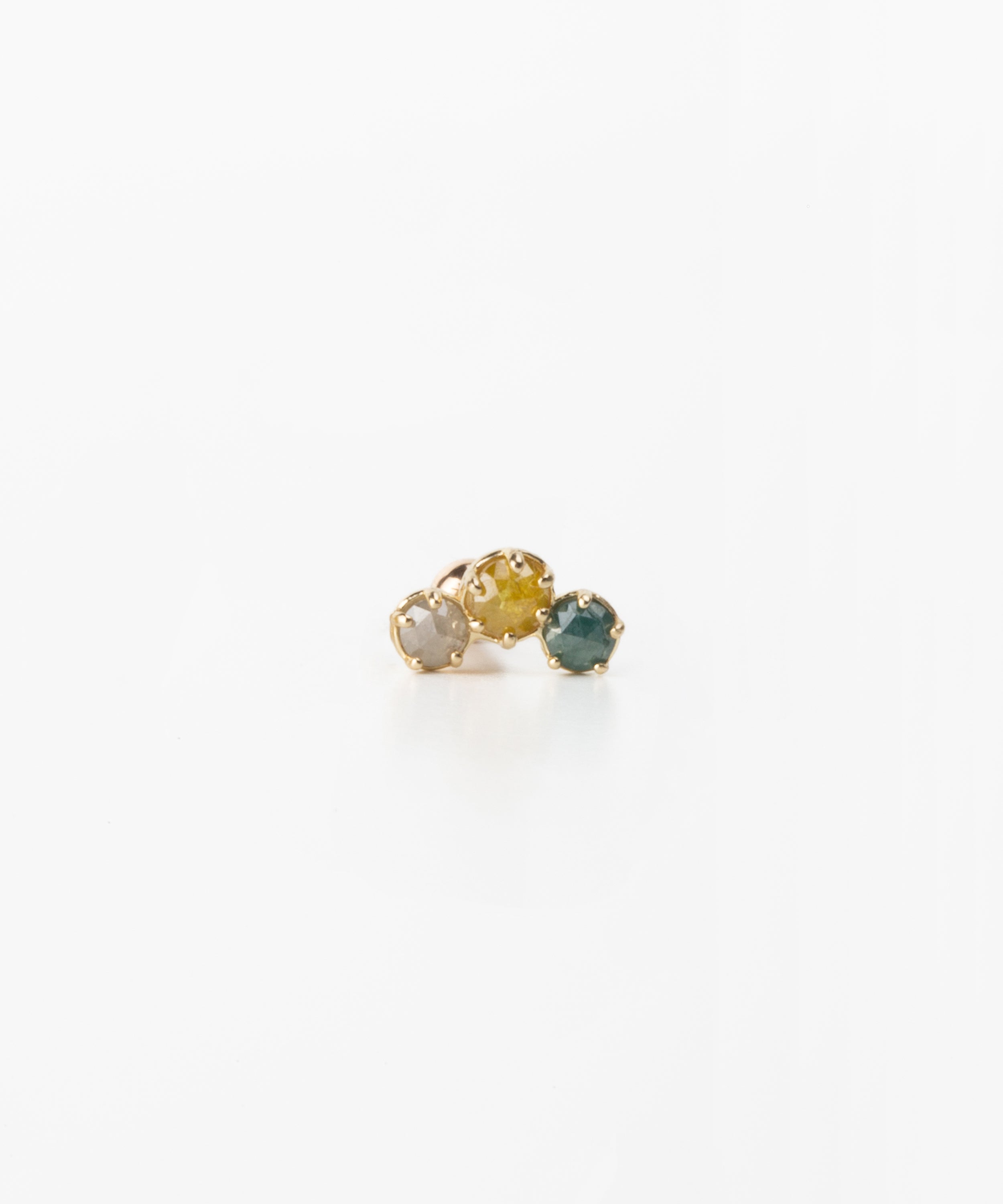 Natural Rough Dia Curved Bar Barbell – Minimore Jewels