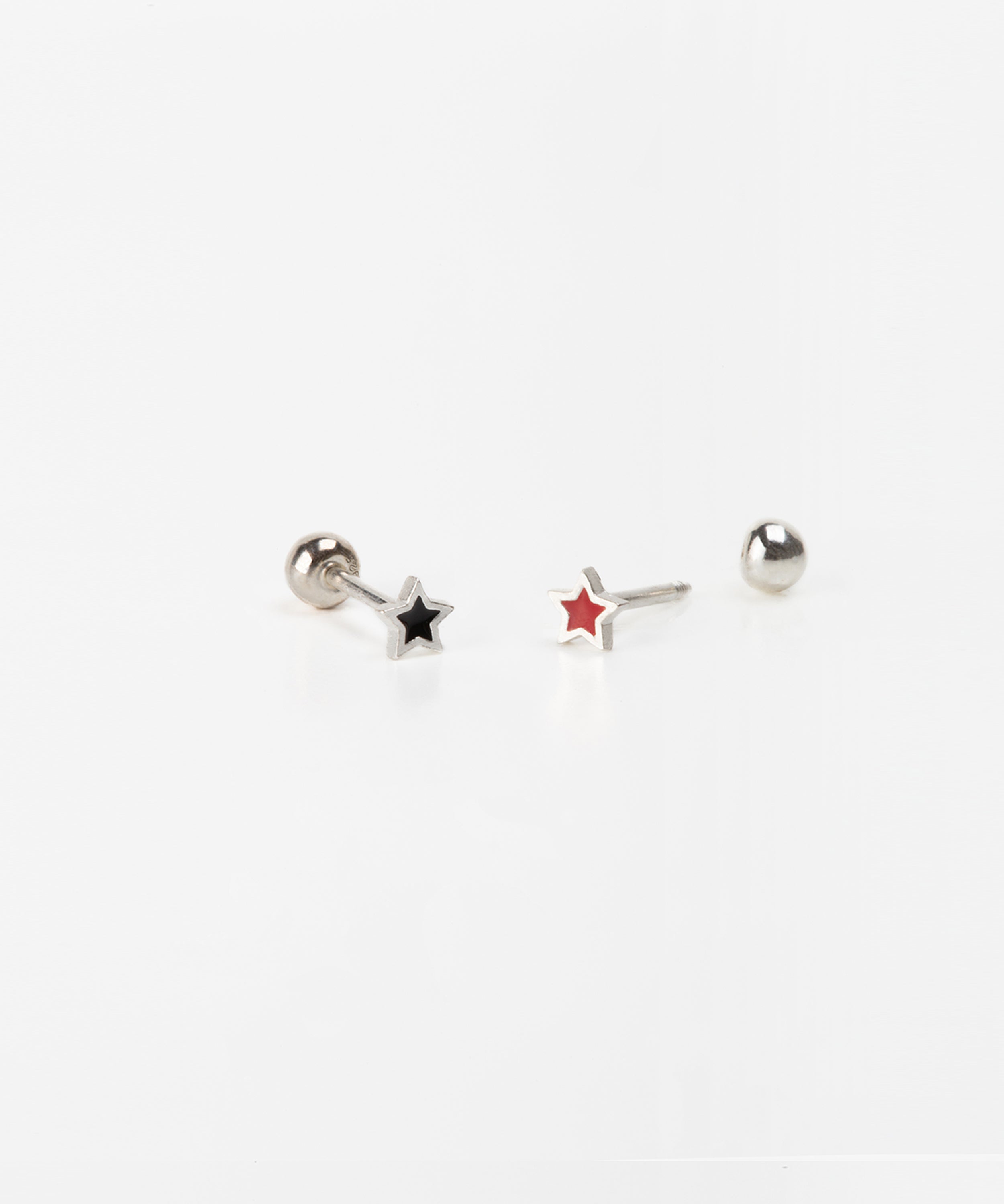 Tiny Black Star Stud – Minimore Jewels